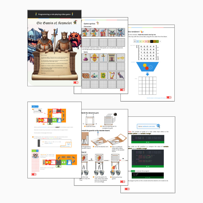 Buy coding and robotics workbook for ages 8+, Video games and ...